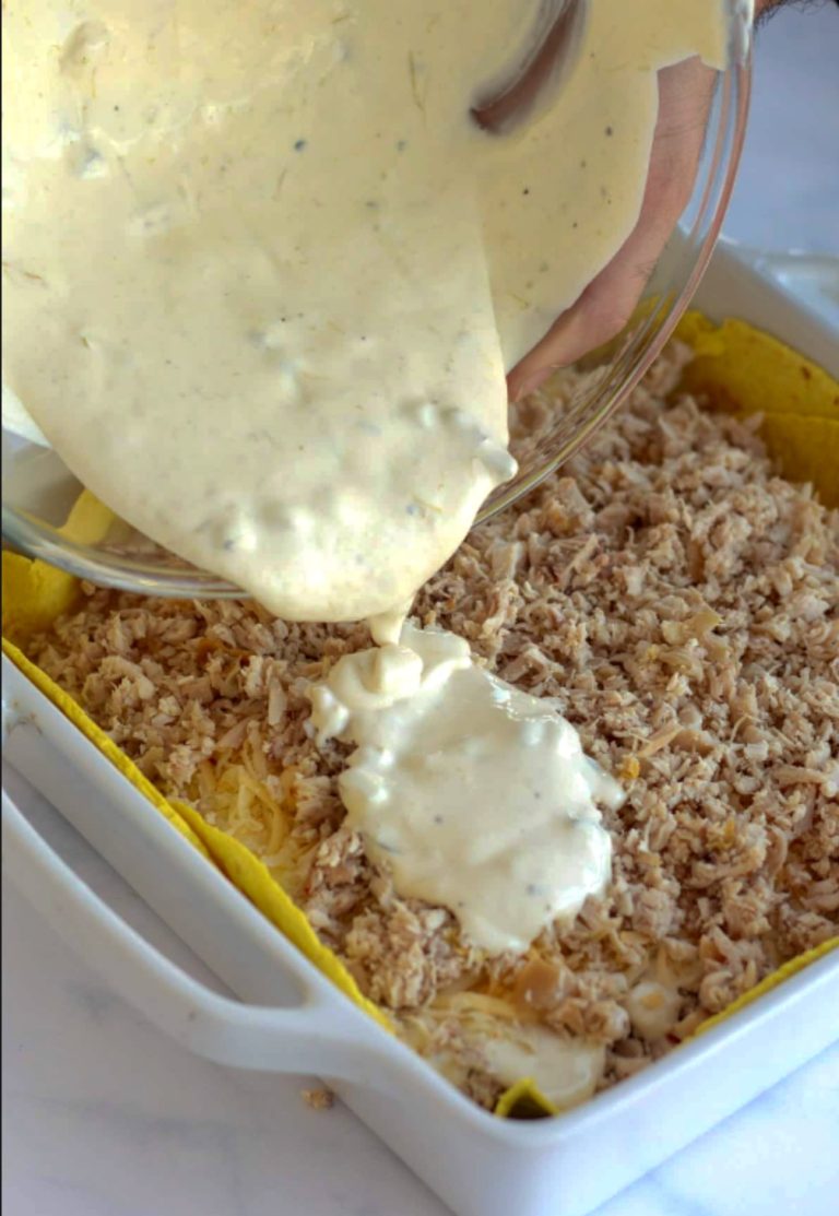 Sour Cream Chicken Enchilada Casserole Easy Recipes