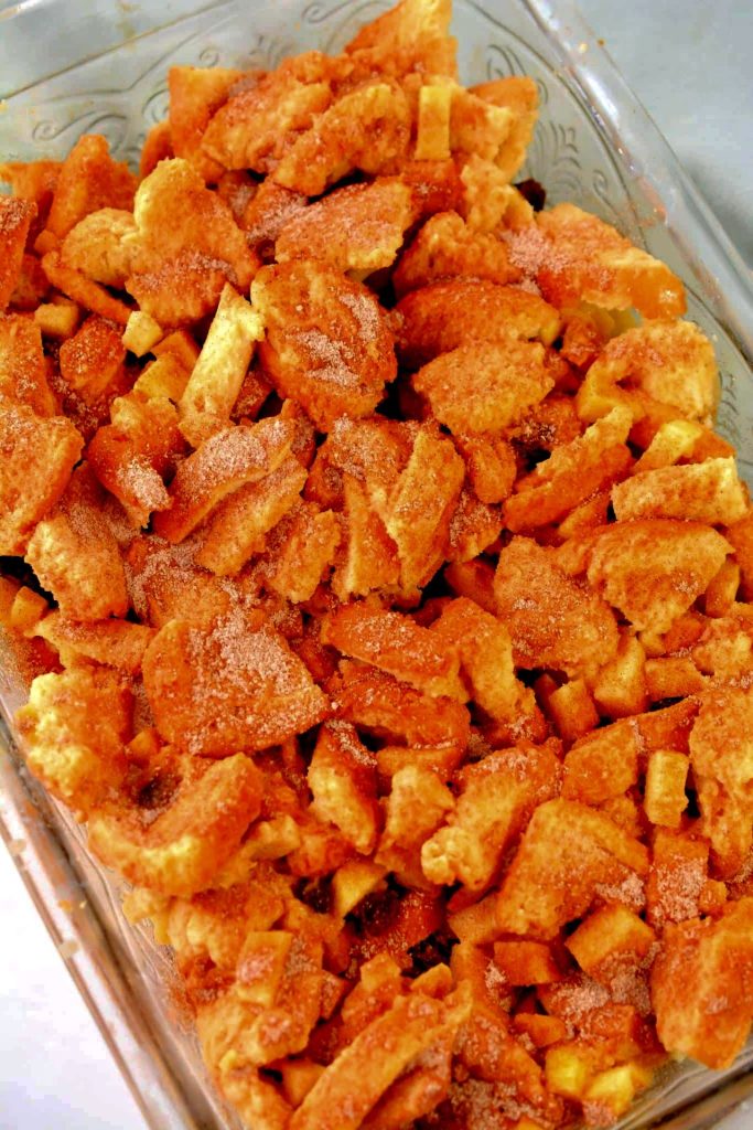 Apple Filling Bread Pudding – Easy Recipes